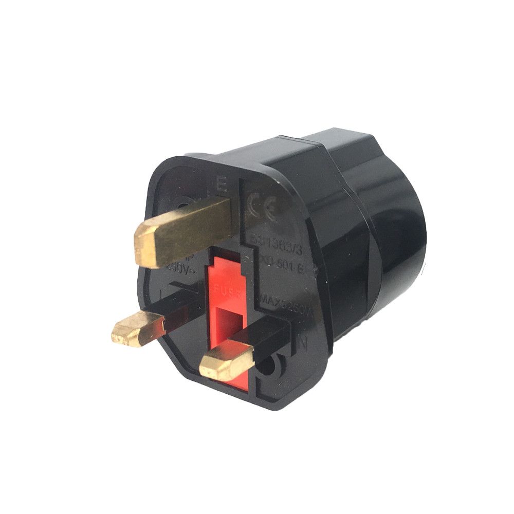 Universal Converter 2 Pin Socket Adaptor Plugs Adaptor Power Adapter EU ...