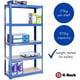G-Rack Heavy Duty Racking Garage Shelving Unit for Storage, 60" H x 30 ...
