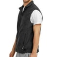 Men's Full-Zip Polar Fleece Vest, Charcoal Gray 2XL, 1 Count, 1 Pack ...