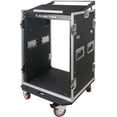 Sound Town 16U PA DJ Rack/Road ATA Case with 11U Slant Mixer Top, 20 ...