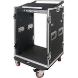 Sound Town 16U PA DJ Rack/Road ATA Case with 11U Slant Mixer Top, 20 ...