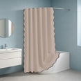 70.87x78.7in Large Waterproof Fabric Shower Curtain, Easy Clean ...