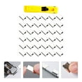 1 Set Refill Clips Clam Clip Dispenser Paper Clipper School Office ...