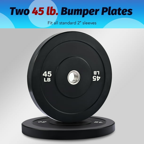 45 Lb Bumper Plates