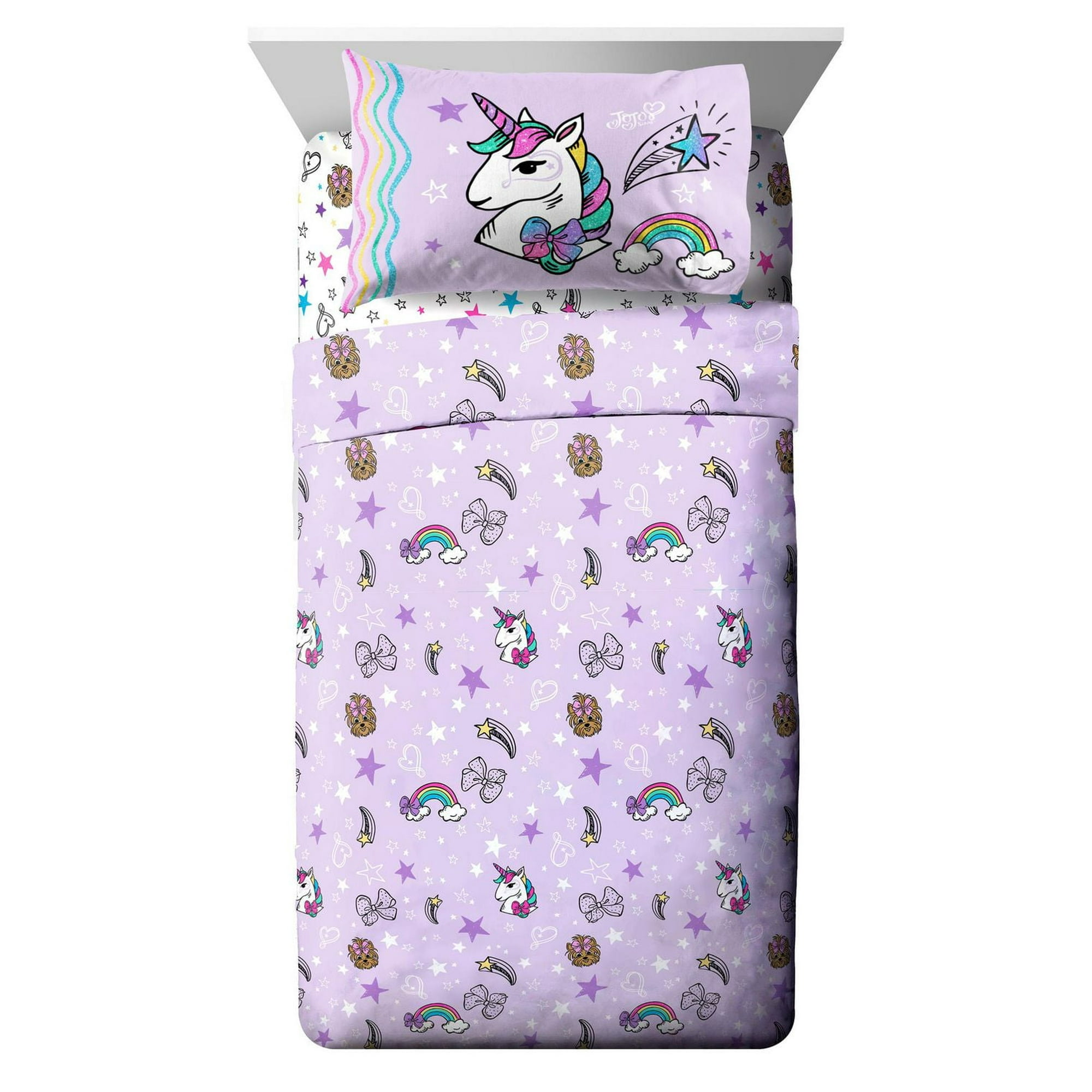 Click here for Jojo Siwa Sparkle Shine 4-Piece Full Sheet Set  10... prices
