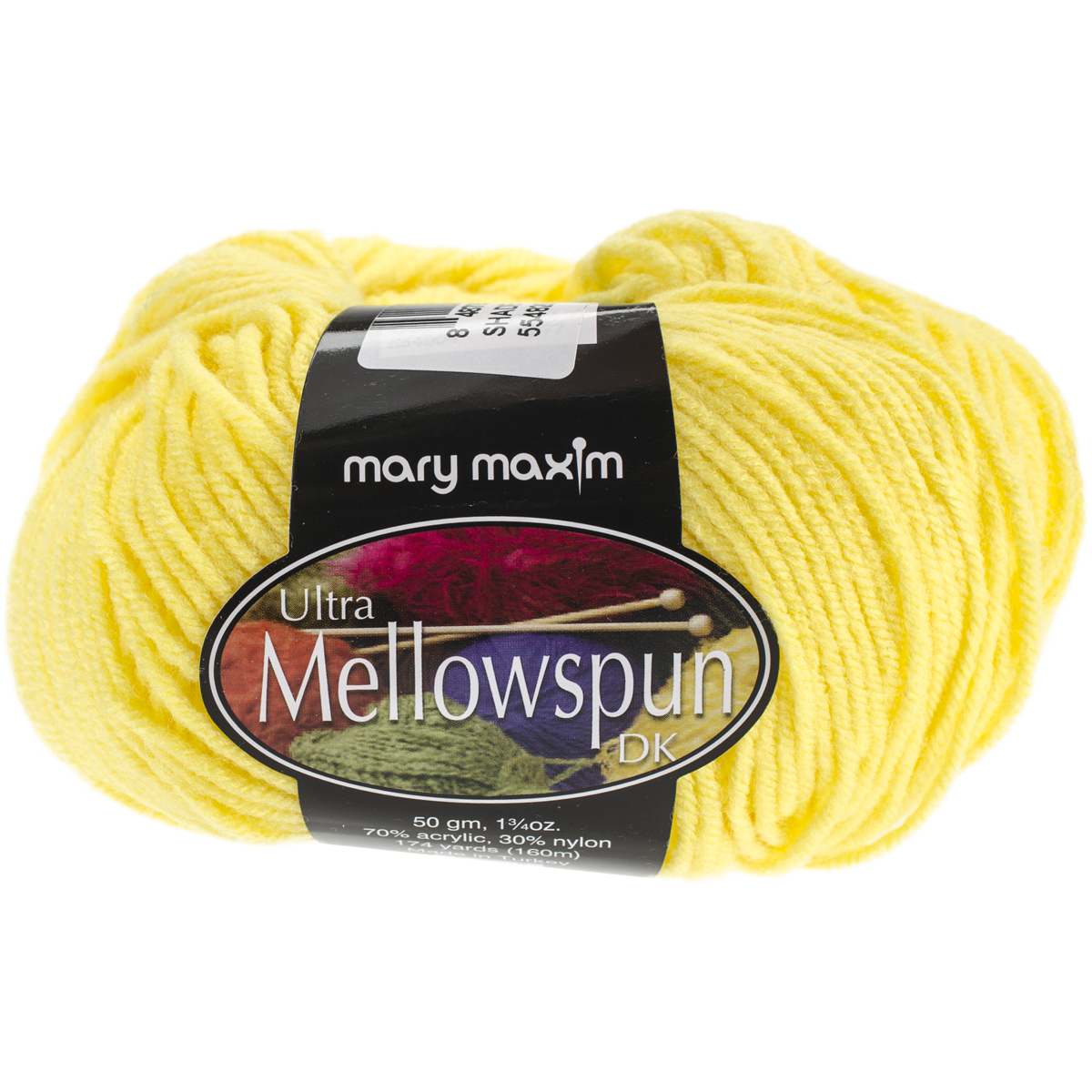 Mary Maxim Ultra Mellowspun Yarn-Bright Yellow - Walmart.com