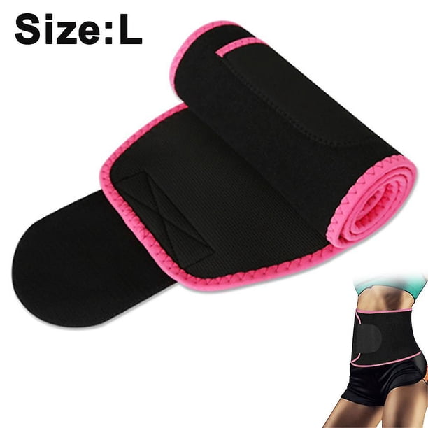 Waist Trimmer Belt, Sweat Wrap, Low Back And Lumbar Support With Sauna ...