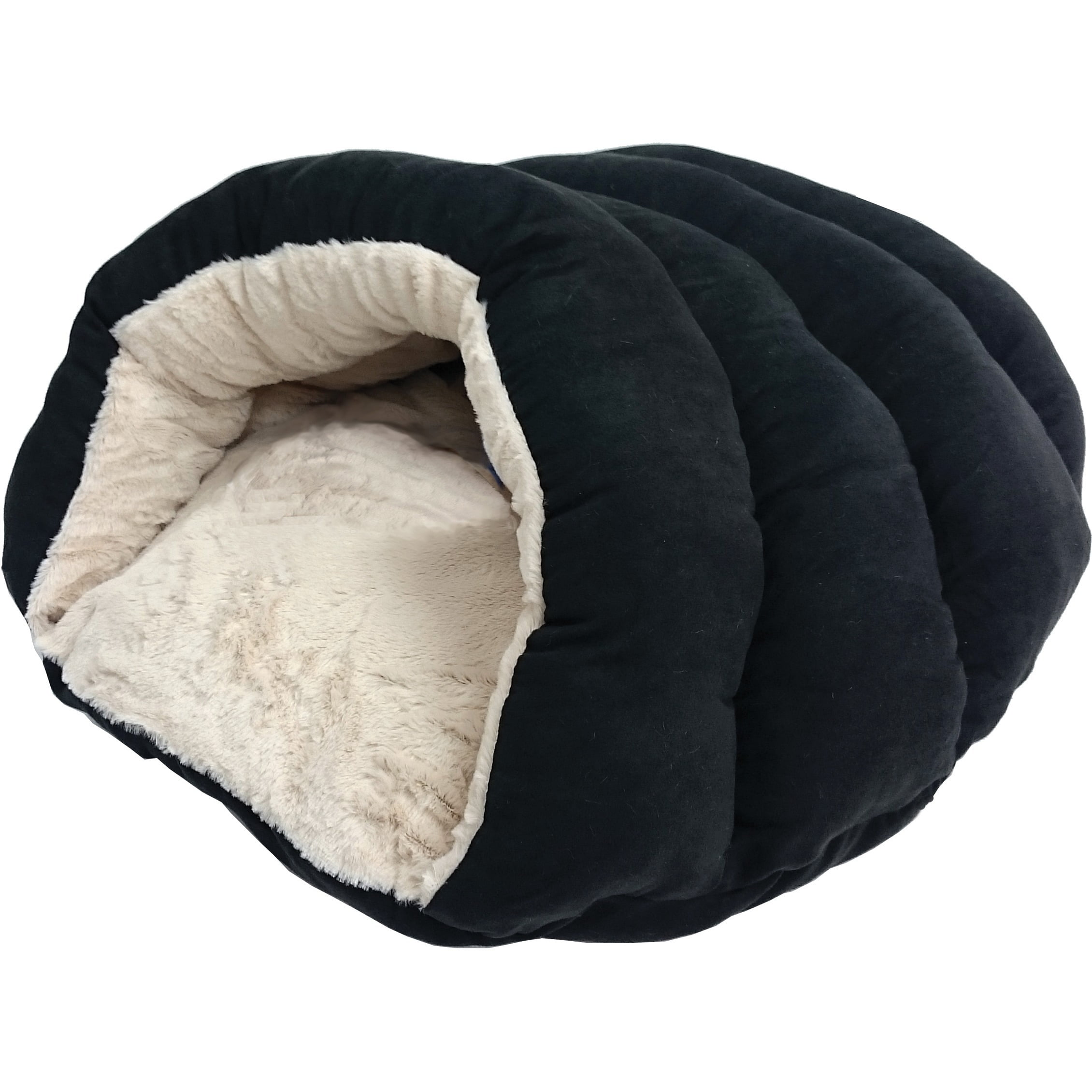 Ethical Products Sleep Zone Cuddle Cave 22" Black - Walmart.com