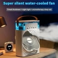 3 In 1 Portable Air Cooler LED Night Lights Home Office Fans Air ...