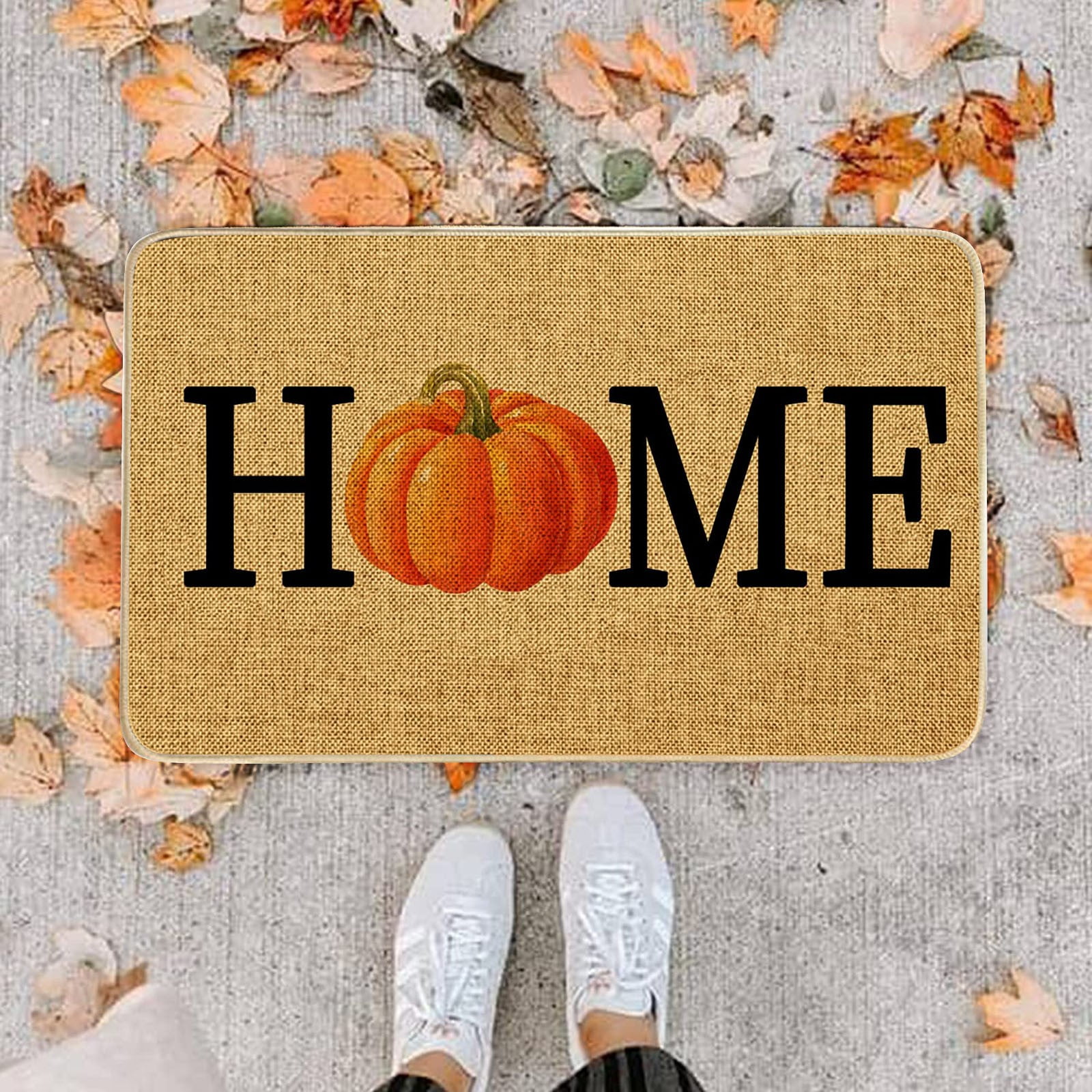 Rovga Rugs Indoor And Outdoor Carpet Porch Front Door Thanksgiving ...