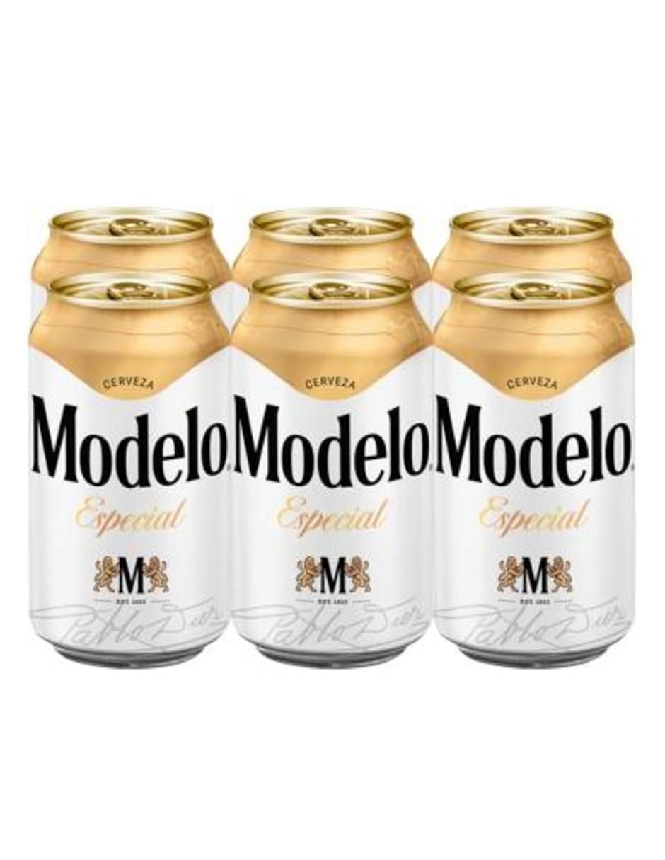 Cerveza Modelo Especial Lata 6 Pack 355ml | Walmart en línea