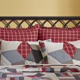 Americana Red Primitive Bedding Glory Cotton Pre-Washed Patchwork ...