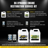 BG Dynamic Engine Restoration Service Kit with Dual-Action Cleaning ...