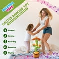 Muzhda Dancing Cactus Toy with Hat, TikTok Sensation-Interactive ...