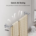 Towel Bar Wall Mounted Stainless Steel Racks For Bathroom Includes ...
