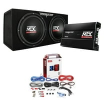 MTX Magnum MB210SP 10-Inch 400W RMS Dual Loaded Subwoofer Sub Box ...