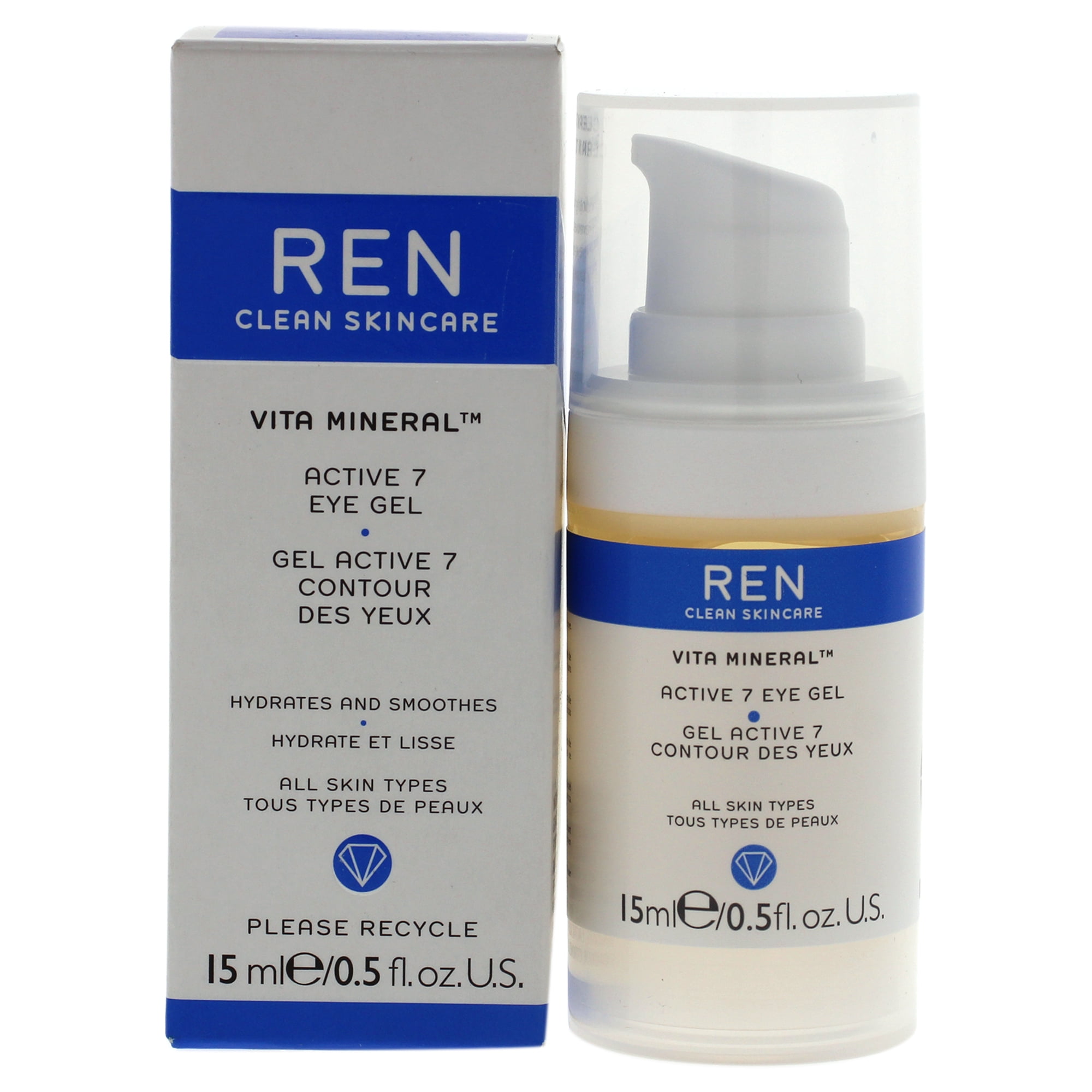 REN Gel para los ojos Gel de ojos Vita Mineral Active 7 0.5 oz REN REN ...