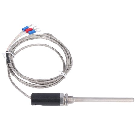 Ecomeon Shielded Wire Sensor,PT100 Temperature Sensor Probe,PT100 ...