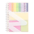 A6 Spiral Notebook with Index Tabs, Pastel Tabbed Notebook with Sticky ...