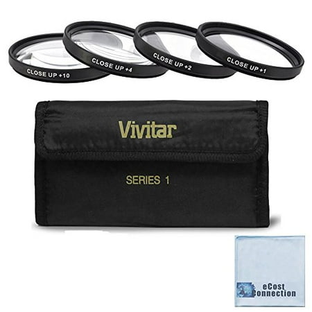 Vivitar 67mm Pro Series High Quality 4pc HD Macro Close Up Filter Set ...