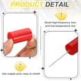 2pcs 10uf Frequency Divider Capacitor, 250V Red Axial Audio Speaker ...