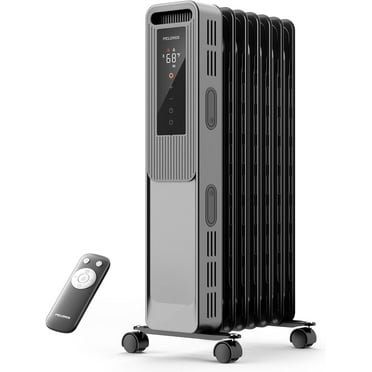 Hyper Tough 1500W Utility Space Heater, Fan-Forced Type, Indoor, Black ...
