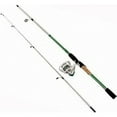 Okuma Steeler XP Spinning Combo 20 Reel Size, 1BB Bearings, 5'6" Length ...