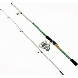 Okuma Steeler XP Spinning Combo 20 Reel Size, 1BB Bearings, 5'6" Length ...