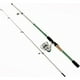 Okuma Steeler XP Spinning Combo 20 Reel Size, 1BB Bearings, 5'6" Length ...