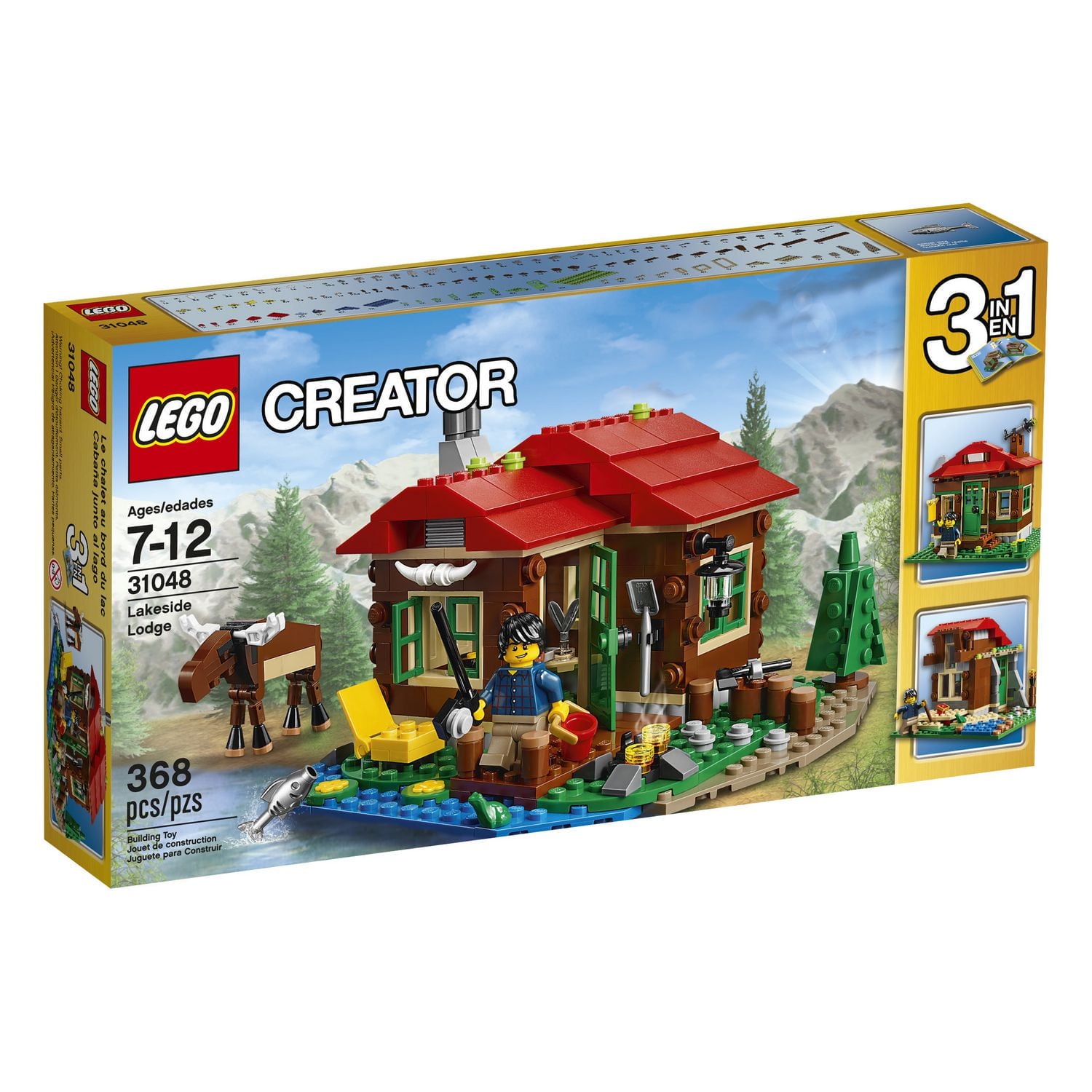 Click here for Lego Creator - Lakeside Lodge (31048) prices