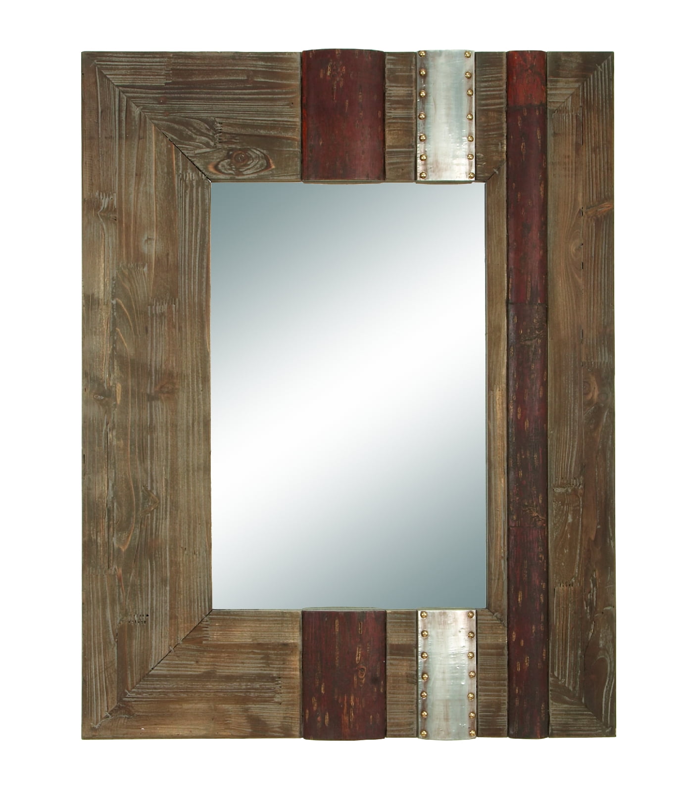 36 Inches High Wood Mirror Beautifully Designed Rectangular - Walmart.com