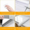 55cm marble PVC waterproof and oil resistant self-adhesive wall sticker ...