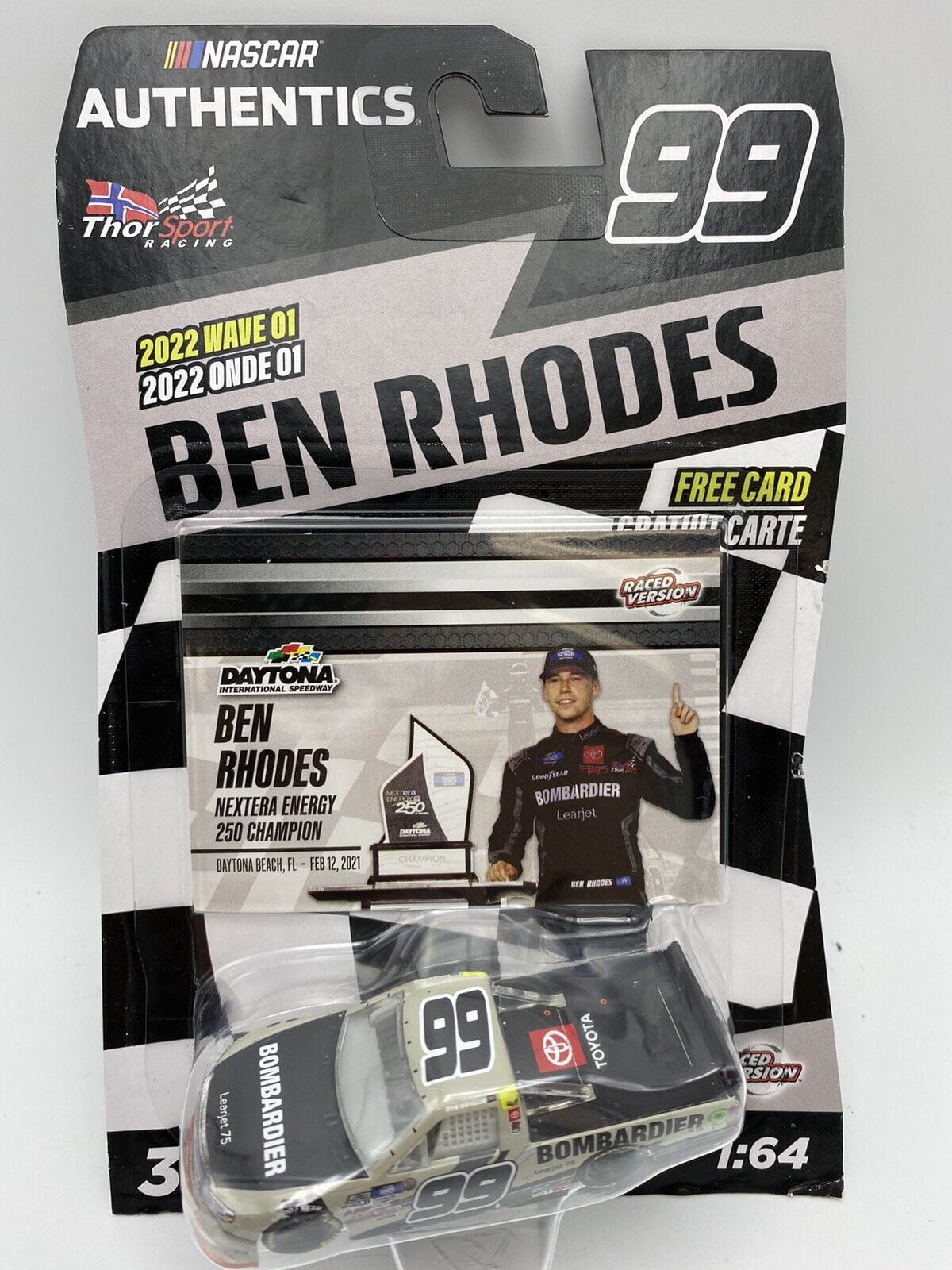 Ben Rhodes 2022 Bombardier DAYTONA WAVE 1 - Walmart.com