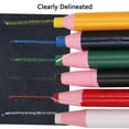 BE-TOOL 12 Pieces Colorful Drawing Crayon Sewing Marker Pens Marking ...