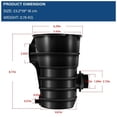 354530 Pot Direct Replace for Pentair/Pac Fab/Sta-Rite Dynamo Strainer ...