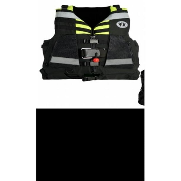 MRV150 Mustang Universal Swift Water Rescue Vest - Fluorescent Yellow ...
