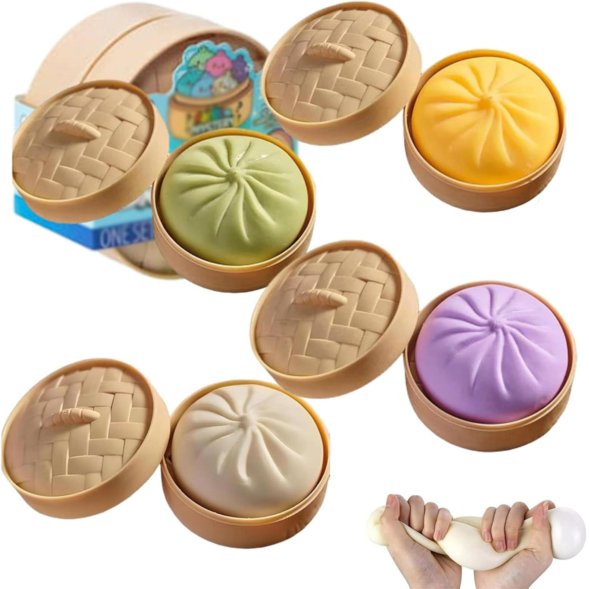 Click here for Cuoff Giant Dumpling Squishy  Jumbo Rainbow Dumpli... prices