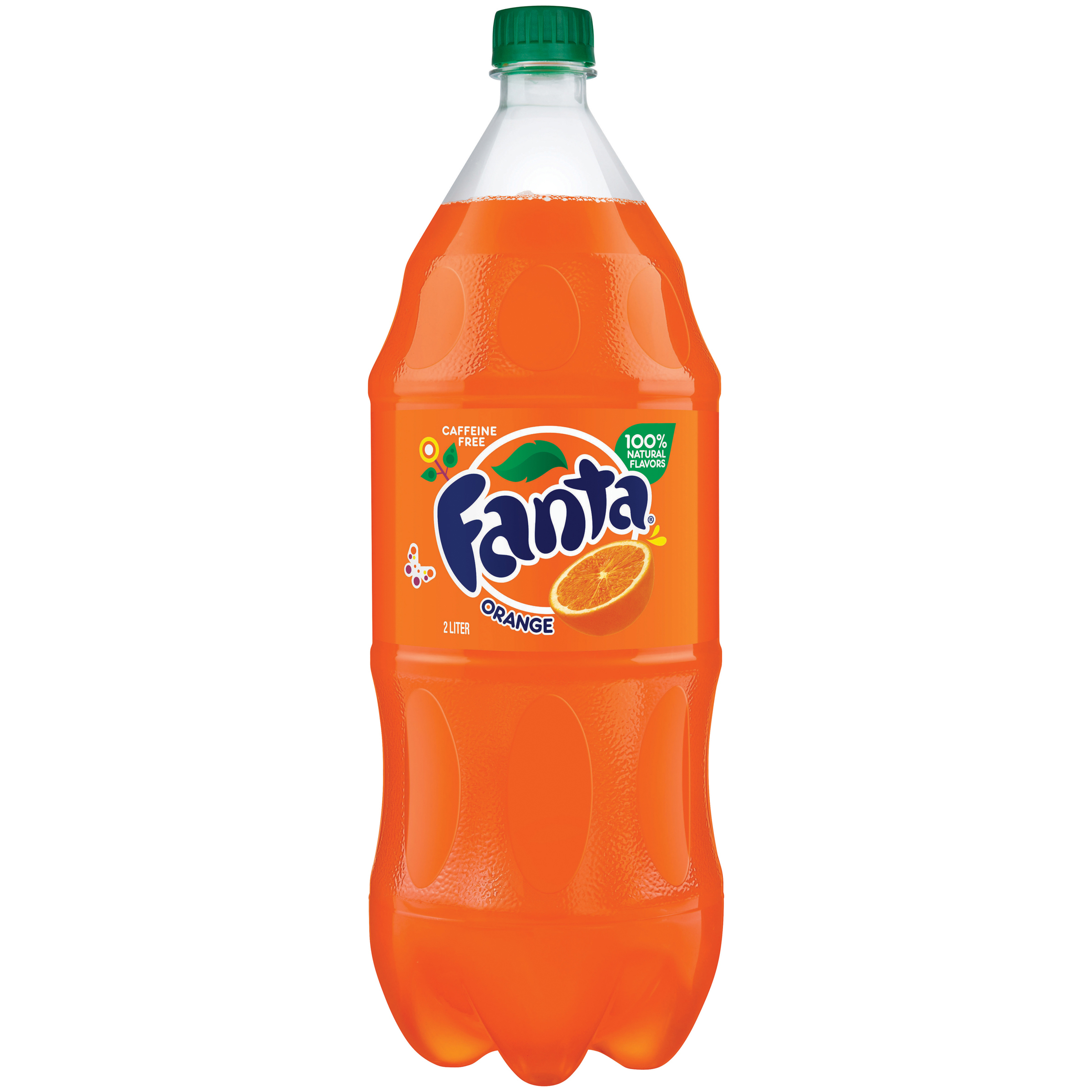Fanta Caffeine Free Orange Soda 2 L Walmart