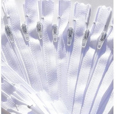 Zipperstop Wholesale Ykkâ® Sale 7" Zipper Ykk Color 501 White #3 Skirt ...