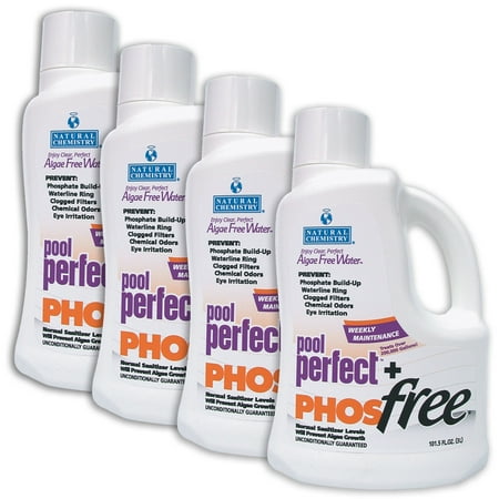 Natural Chemistry Pool Perfect Plus Phos-Free - 4 x 3 Liter - Walmart.com