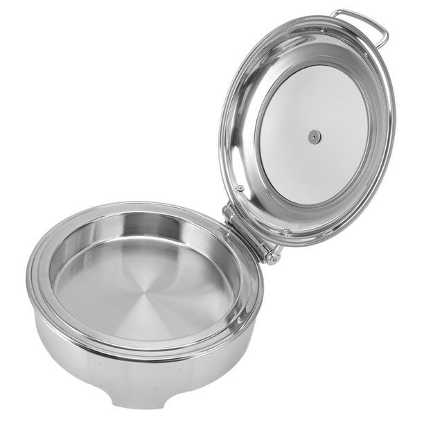 Round Chafing Dishes, Stainless Steel Round Buffet Chafer Keeps Food ...