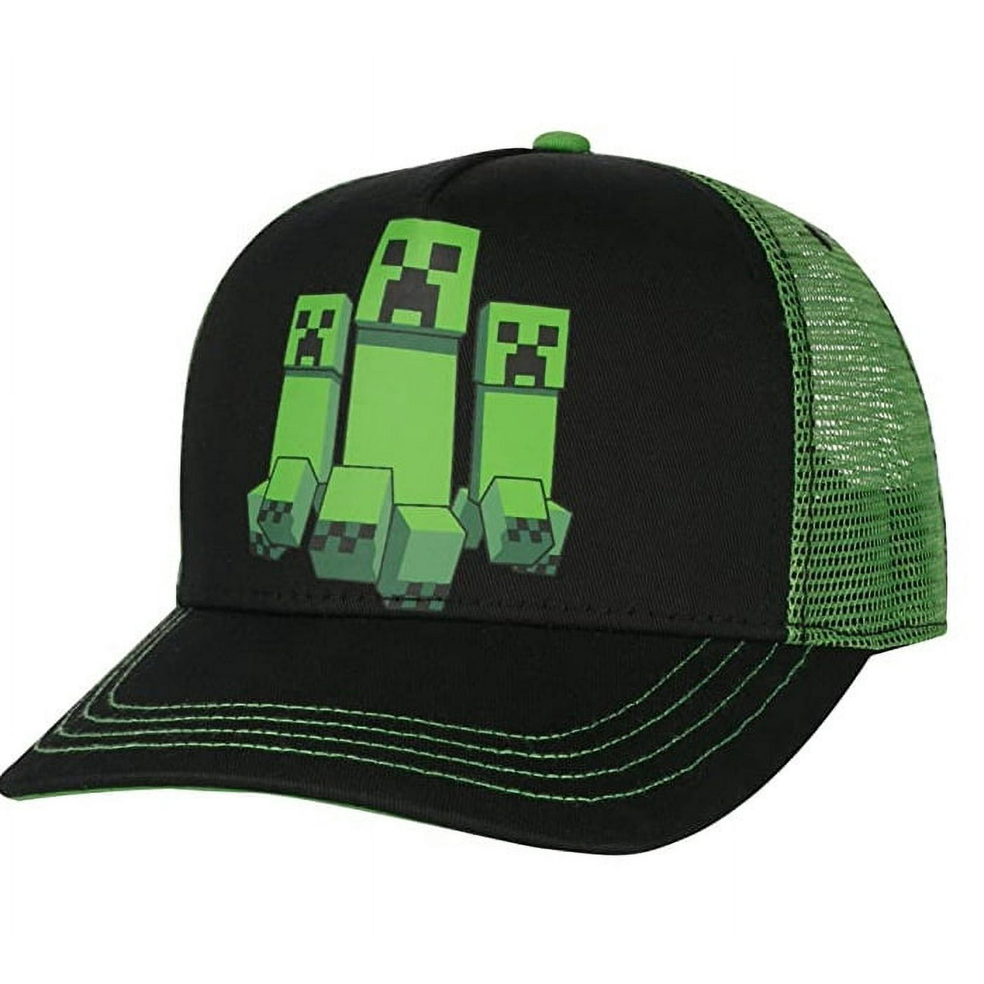 Click here for Minecraft Hat-Crawling Face Snap Baseball Cap-Yizu... prices