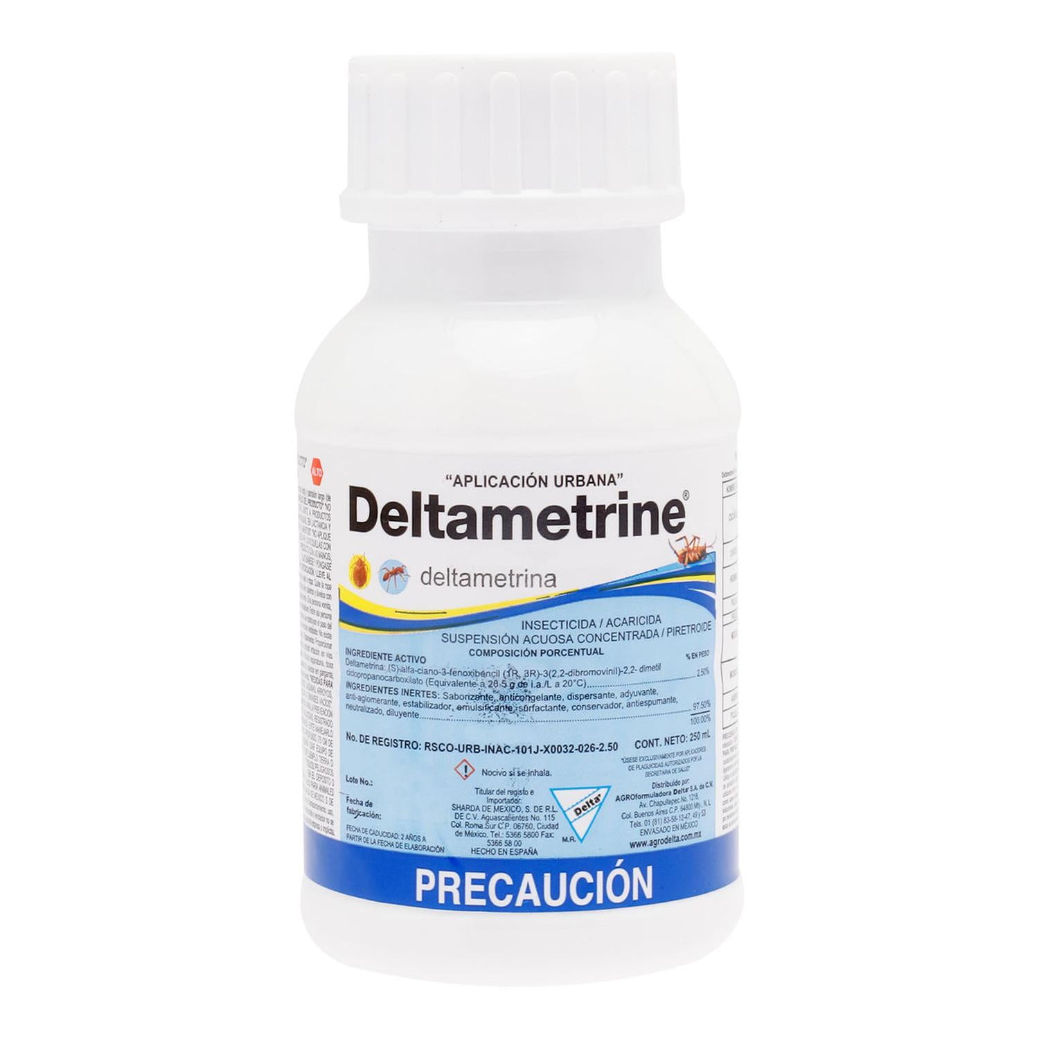Insecticida Delta 250 Ml Deltametrina Blanco multicolor | Bodega ...