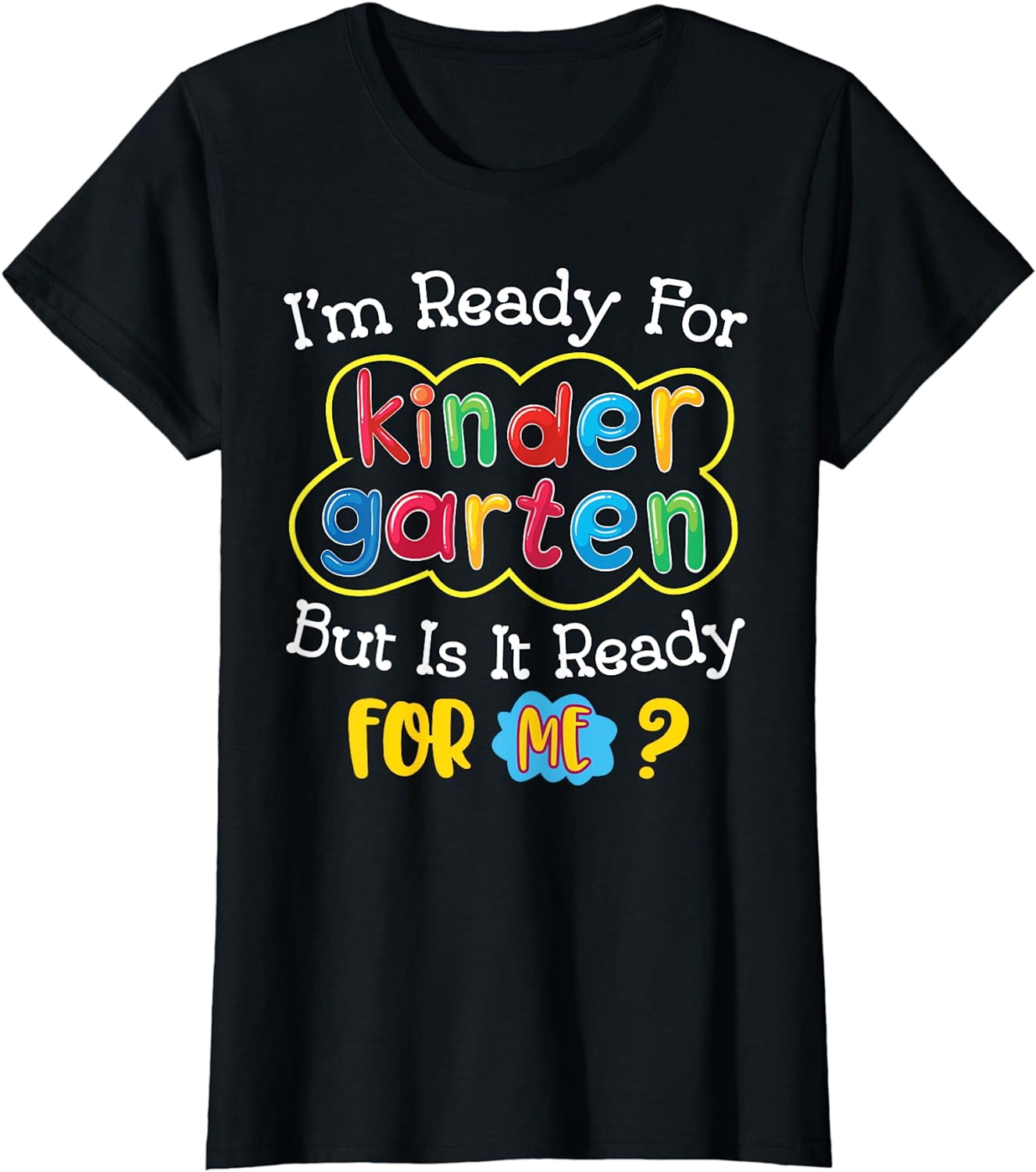 First Day Of Kindergarten Funny Back To School T-Shirt - Walmart.com