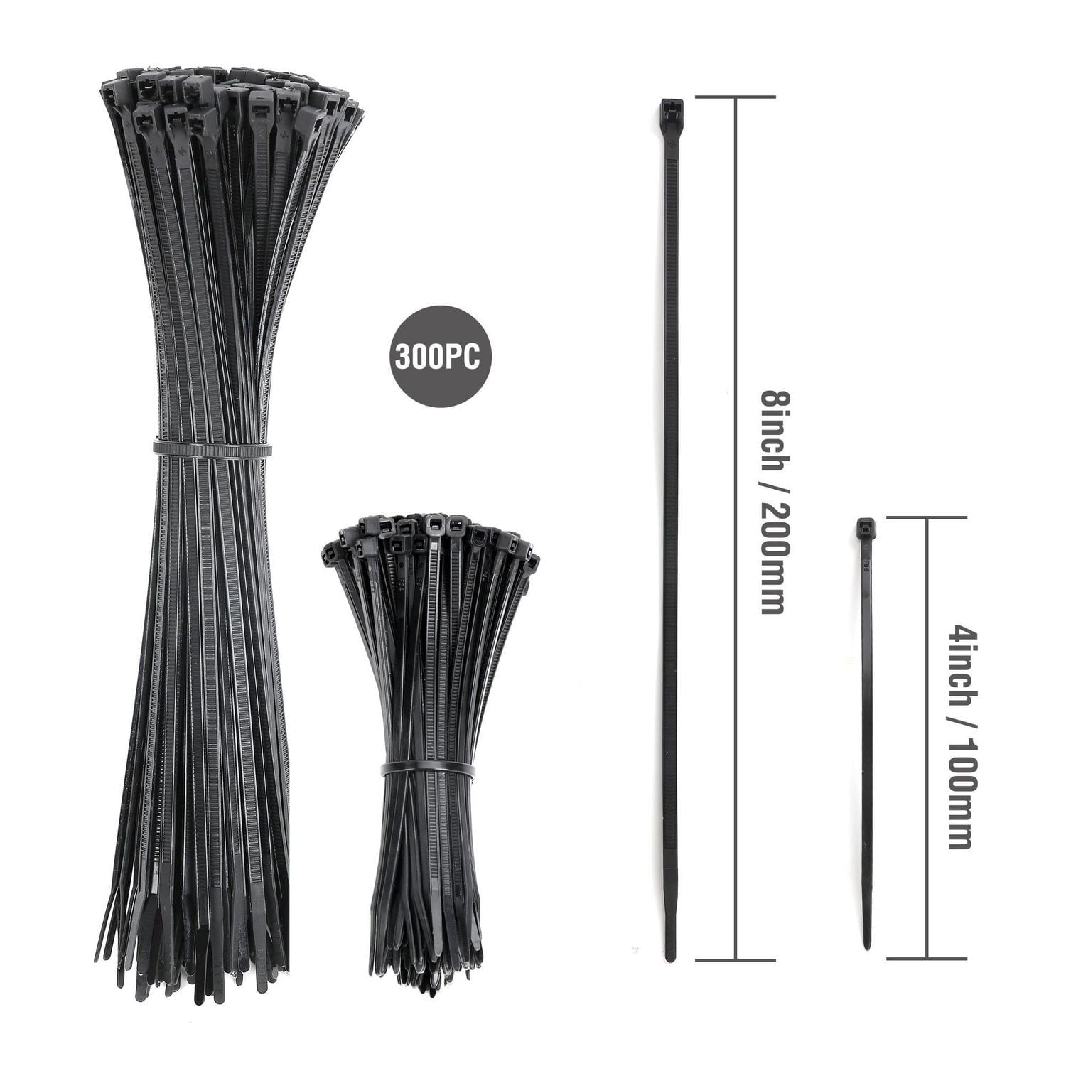 Click here for Workpro Assorted 4 Inch And 8 Inch Cable Ties 300... prices