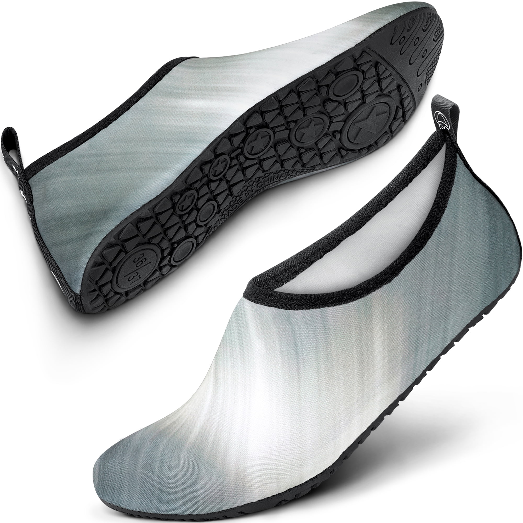 Bergman Kelly Mens and Womens Water Shoes (M 5-10; W 7-12), Aqua Socks ...