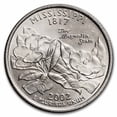 2002-P Mississippi Statehood Quarter 40-Coin Roll BU - Walmart.com