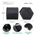 Hiram Hexagon Single Watch Travel Case for Men, Saffiano Leather ...