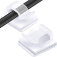 100 Clear REPEAT Molded Cord Organizers Repair Gluey For Neat Computer ...