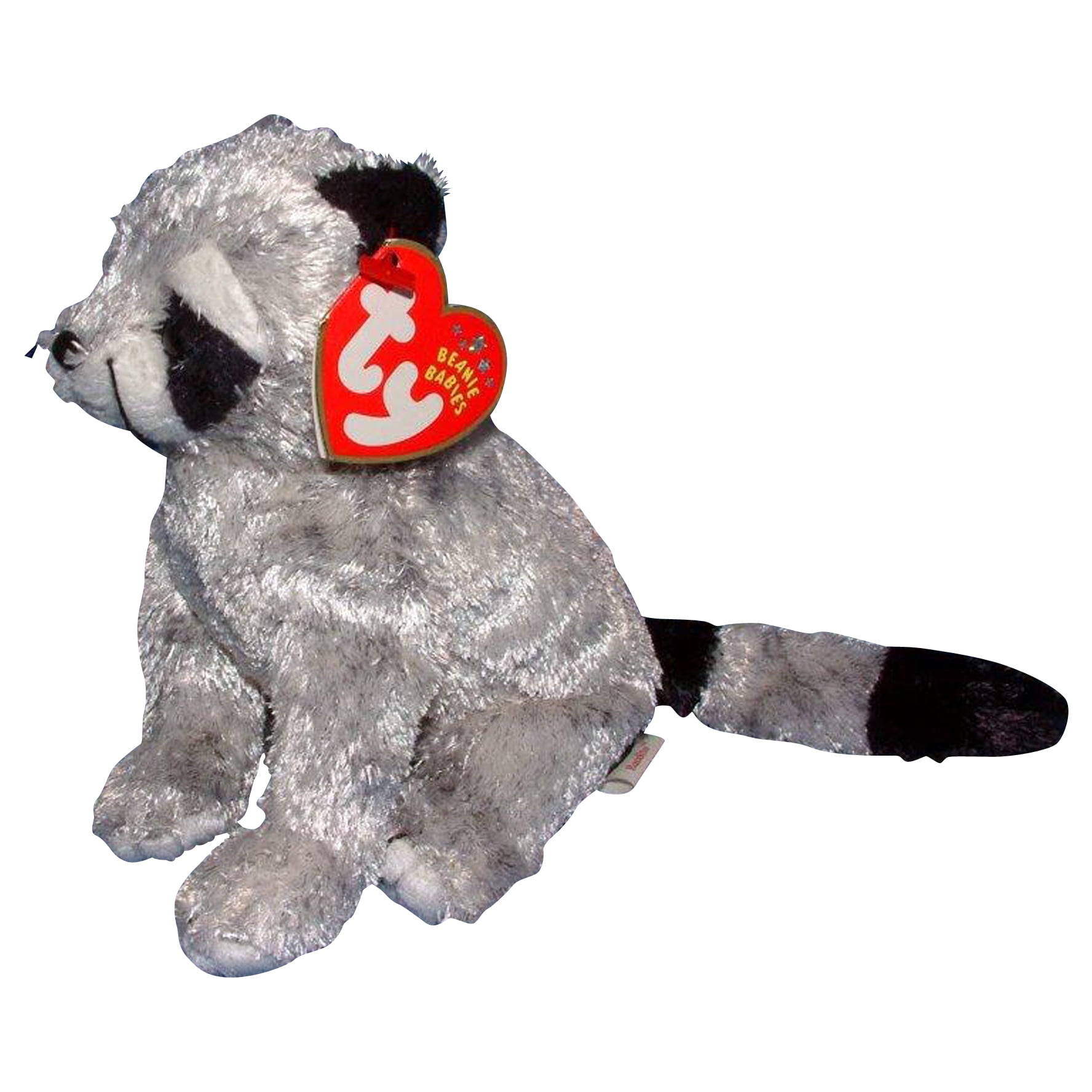 Ty Beanie Baby: Bandito the Raccoon | Stuffed Animal | MWMT - Walmart.com